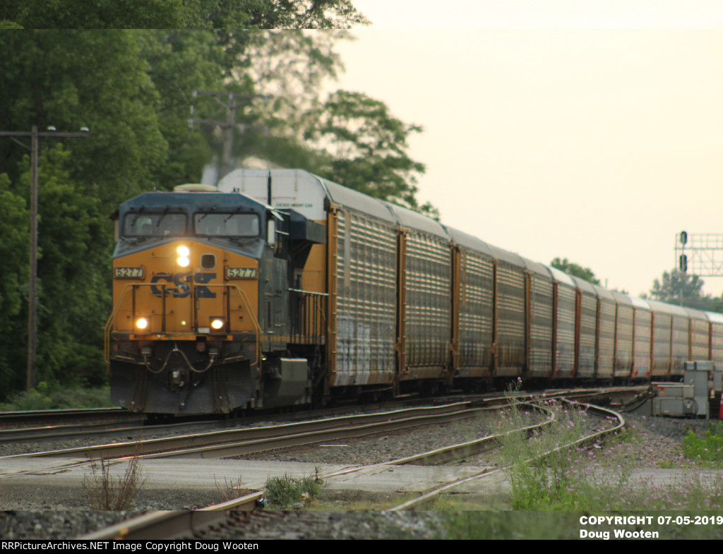 Eastbound CSXT Manifest